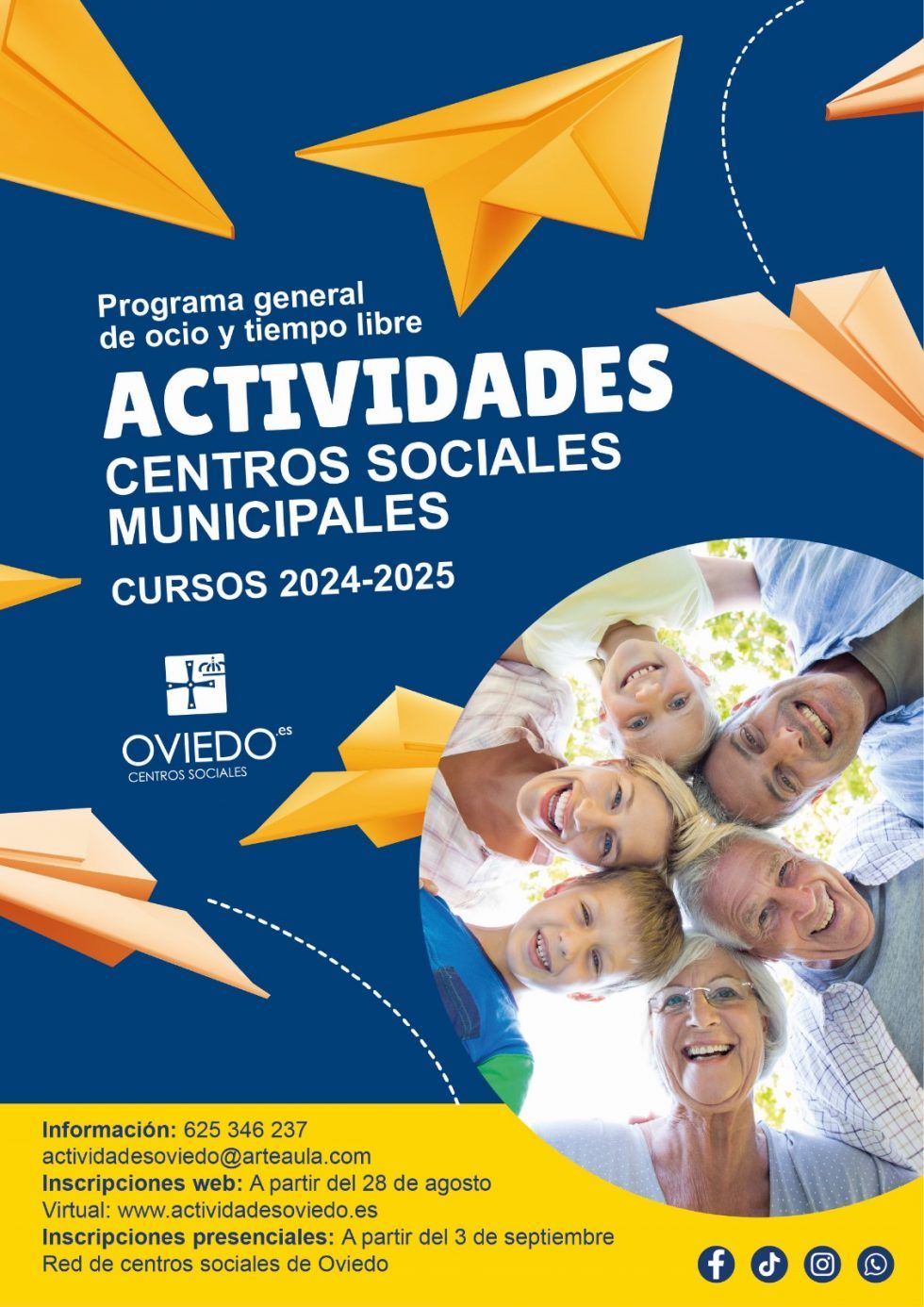 PROGRAMA DE ACTIVIDADES 2024/25 | ツ Centro Social Virtual de Oviedo